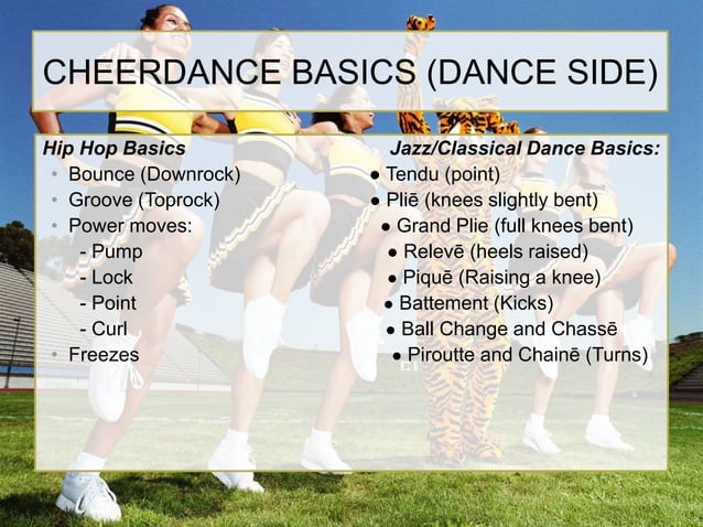 Cheerdance | PPTX | Cheerleading | Sports
