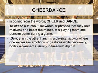 Cheerdance | PPTX