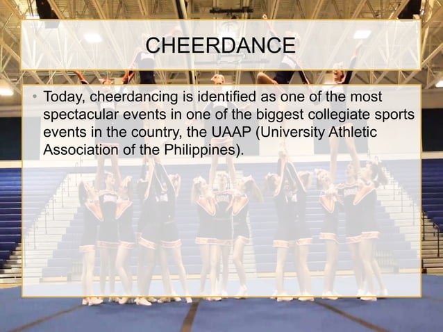 Cheerdance | PPTX | Cheerleading | Sports