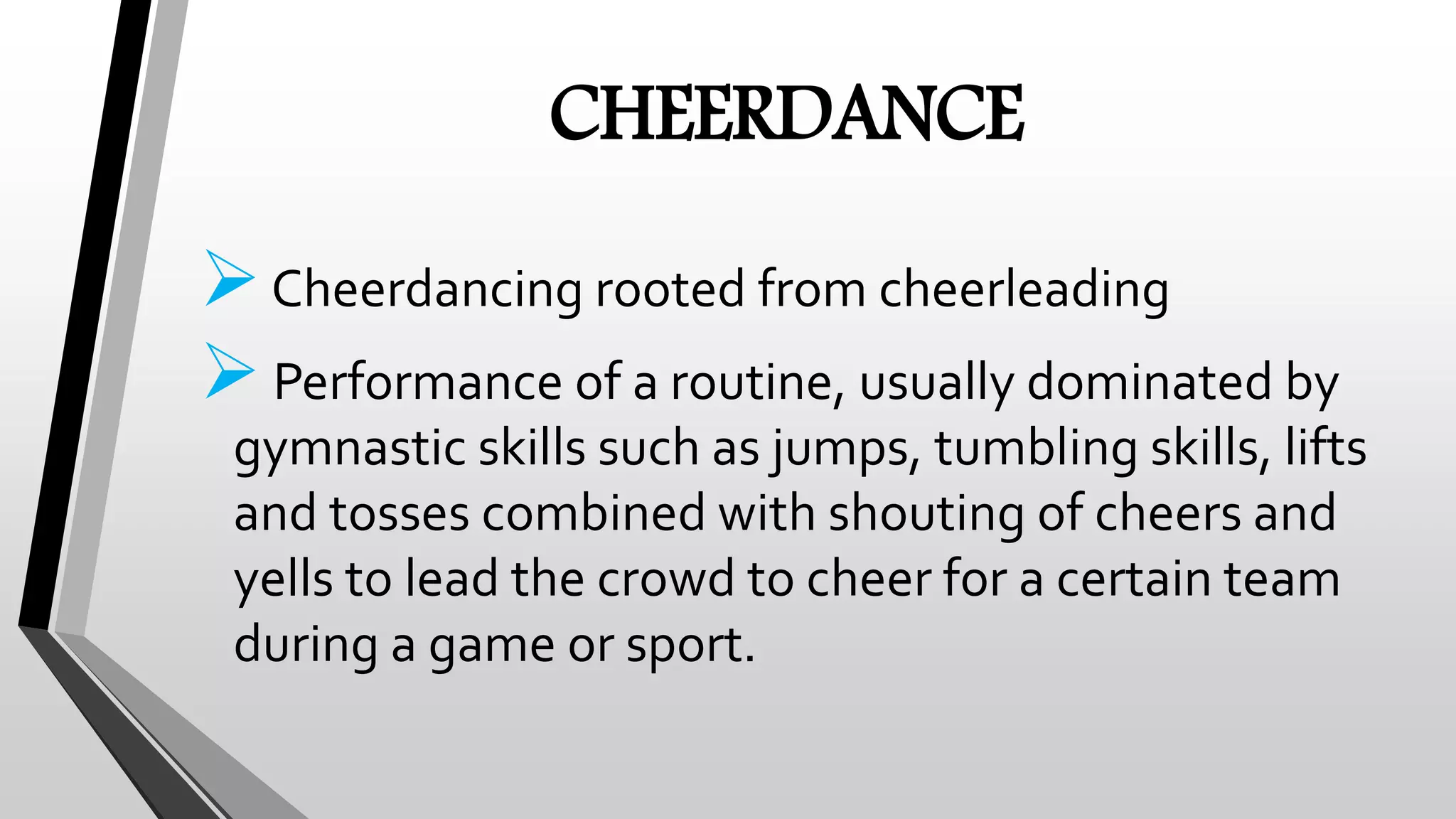 Cheerdance | PPTX