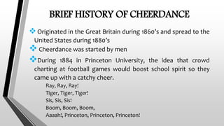 Cheerdance | PPTX