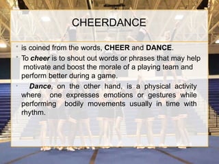 CHEERDANCE.pptx,........................... | PPT