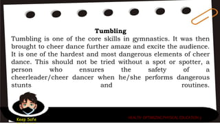 cheer DANCE HOPE 3, the different basic steps of cheer dance | PPTX