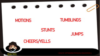cheer DANCE HOPE 3, the different basic steps of cheer dance | PPTX