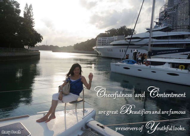 Cheerfulness and contentment are great beautifiers | PPTX