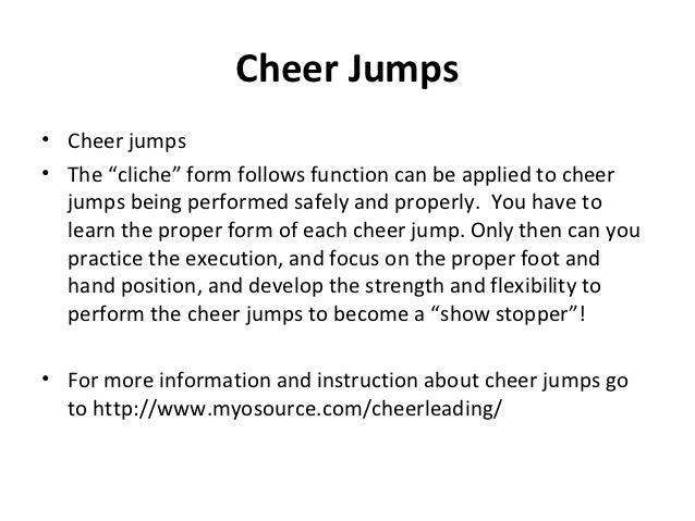 Cheer Jumps