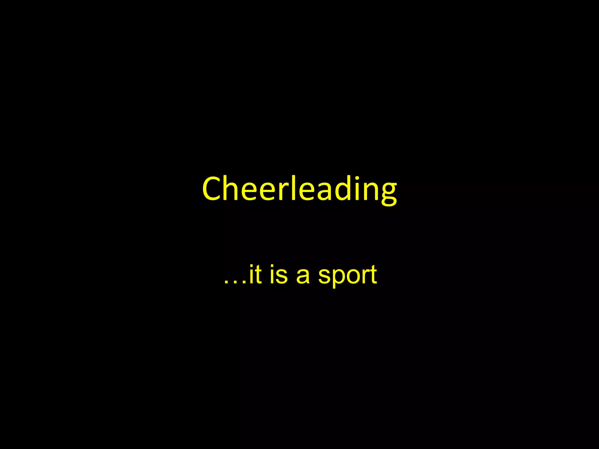 Cheerleading | PPTX