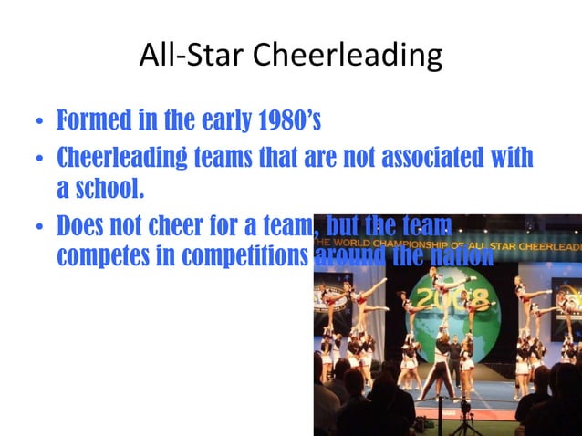 Cheerleading | PPTX