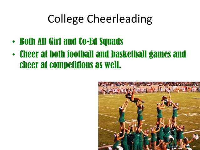 Cheerleading | PPTX