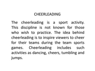 Cheerleading | PPT