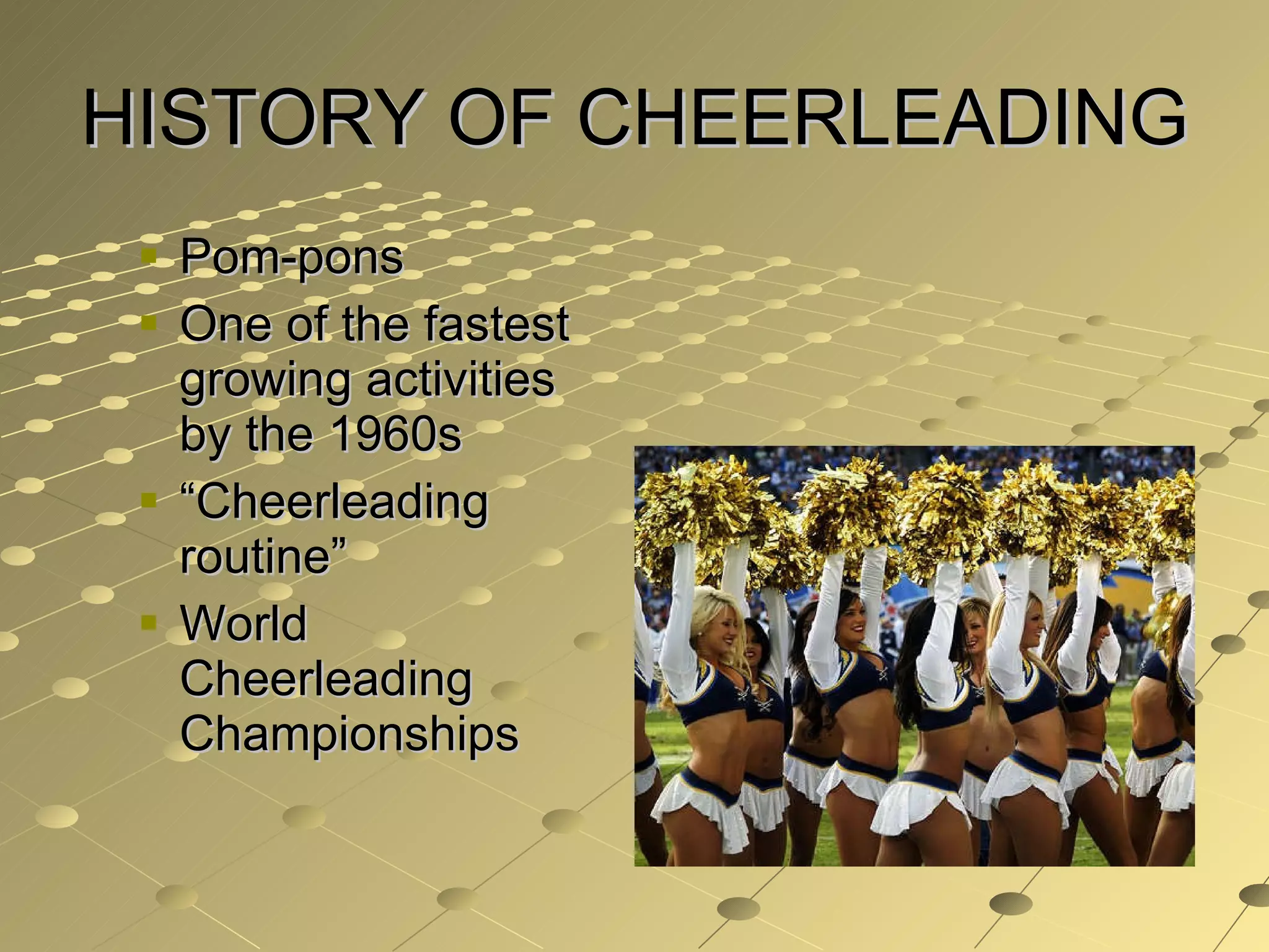 Cheerleading – is it a sport | PPT
