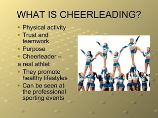 Cheerleading – is it a sport | PPT