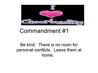 Cheerleading Practice Rules | PPT