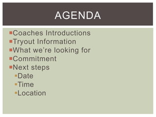 Cheer parent meeting | PPTX