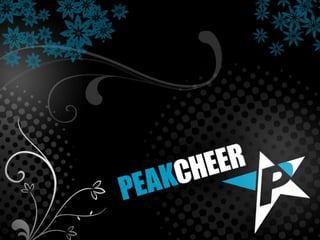 Peak Athletics Cheer Teams Slideshow | PPTX