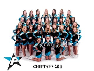 Peak Athletics Cheer Teams Slideshow | PPTX