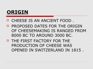 Cheese | PPT