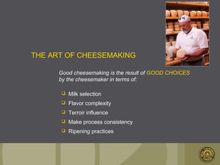 How Cheese Gets its Flavor | PPT