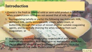 Cheese making | PPTX