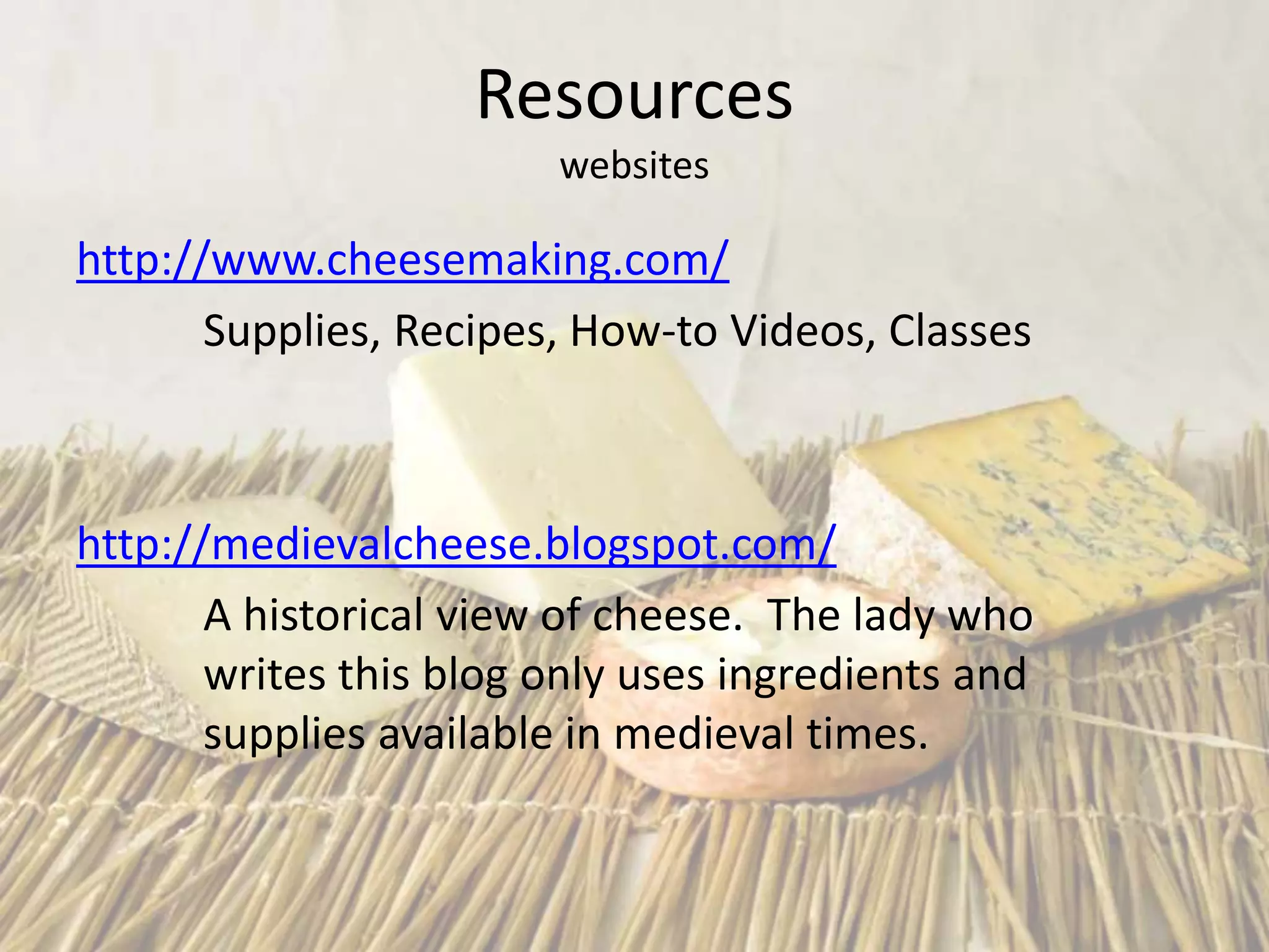 Cheese power point | PPTX