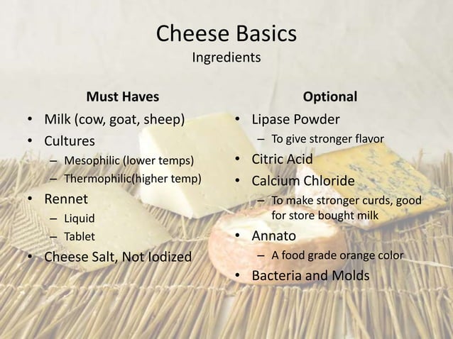 Cheese power point | PPTX