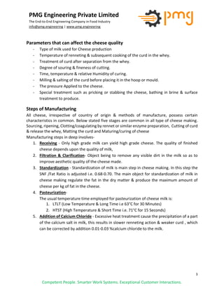 Cheese Processing & Manufacturing- Introduction, History, Types ...