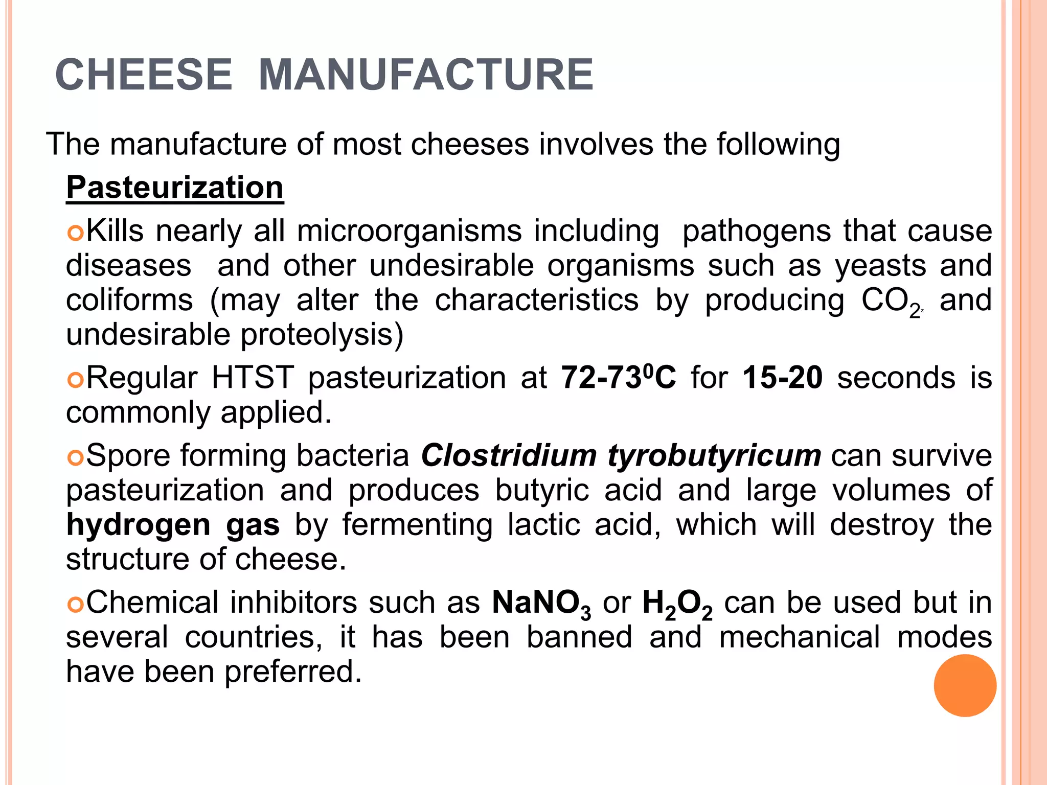 Cheese production | PPTX