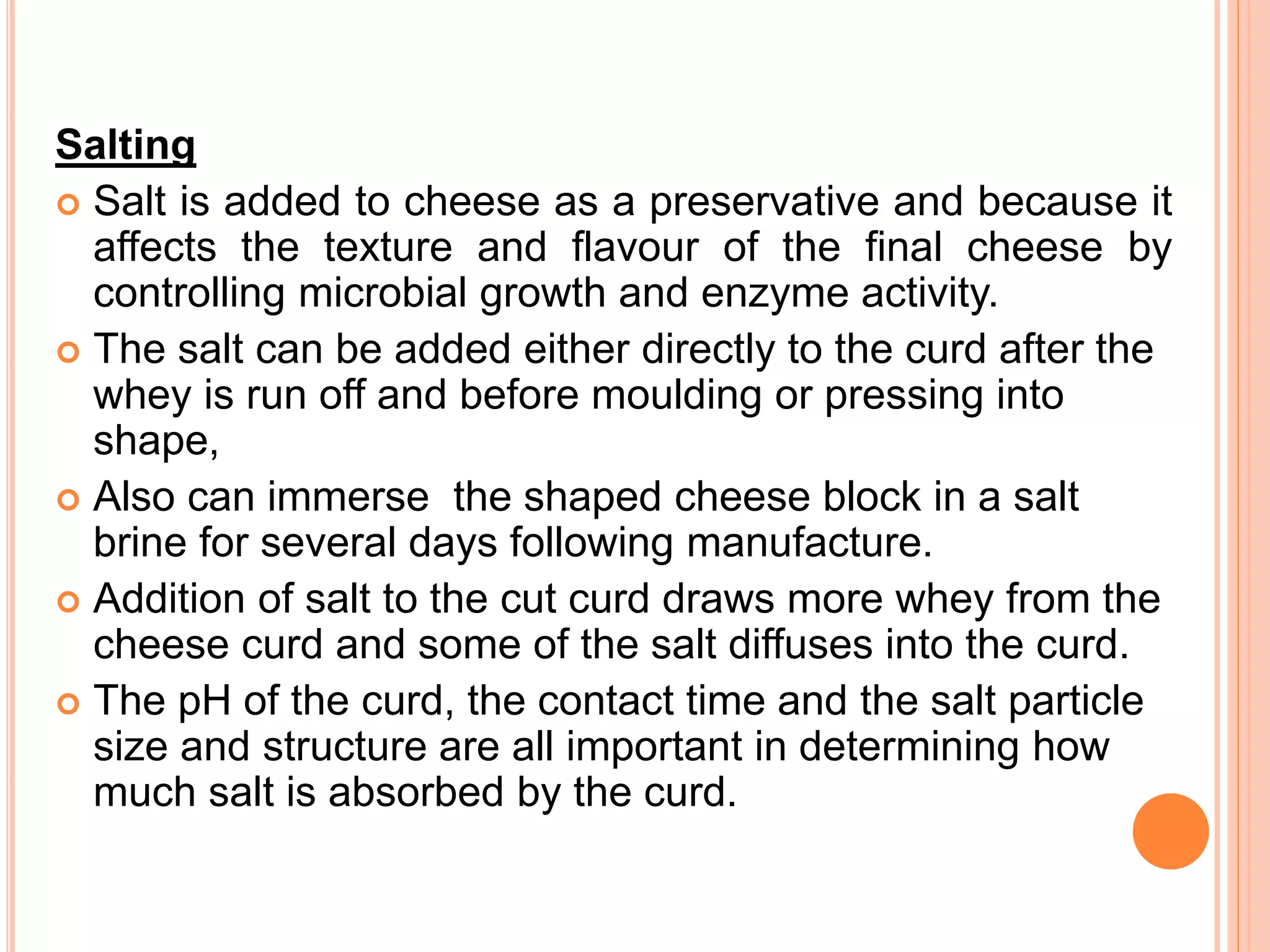 Cheese production | PPTX