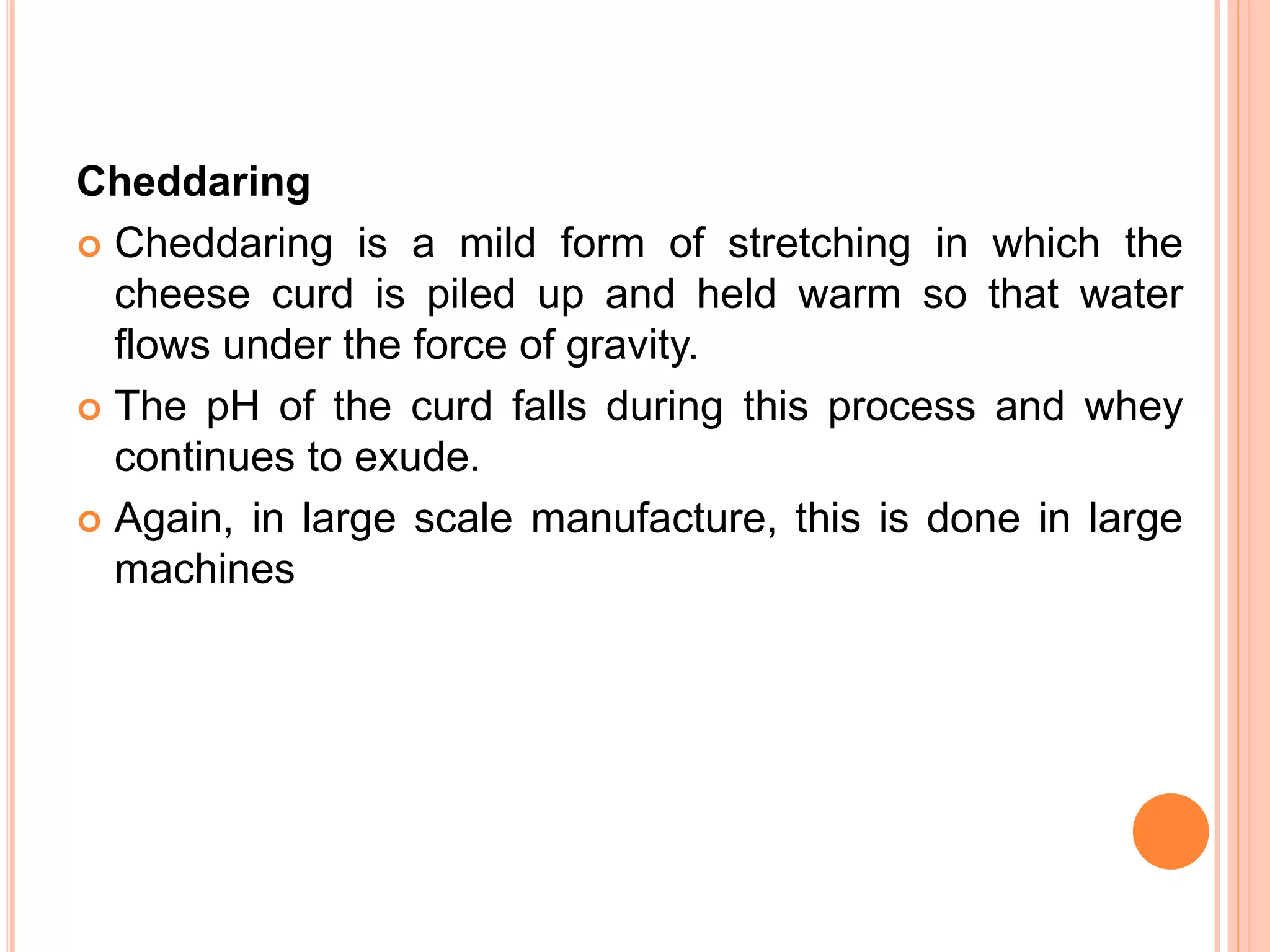 Cheese production | PPTX
