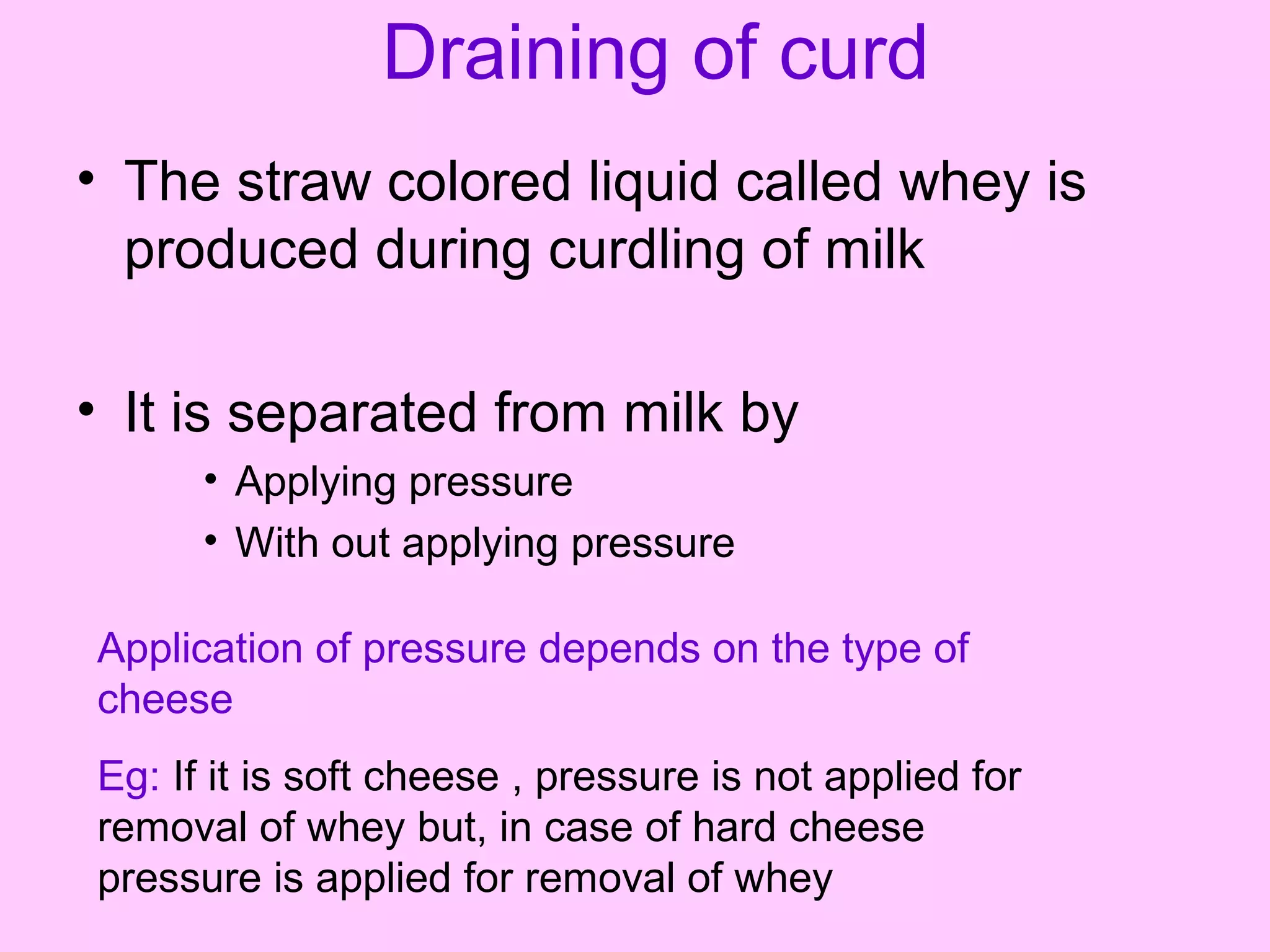 Cheese production | PPT