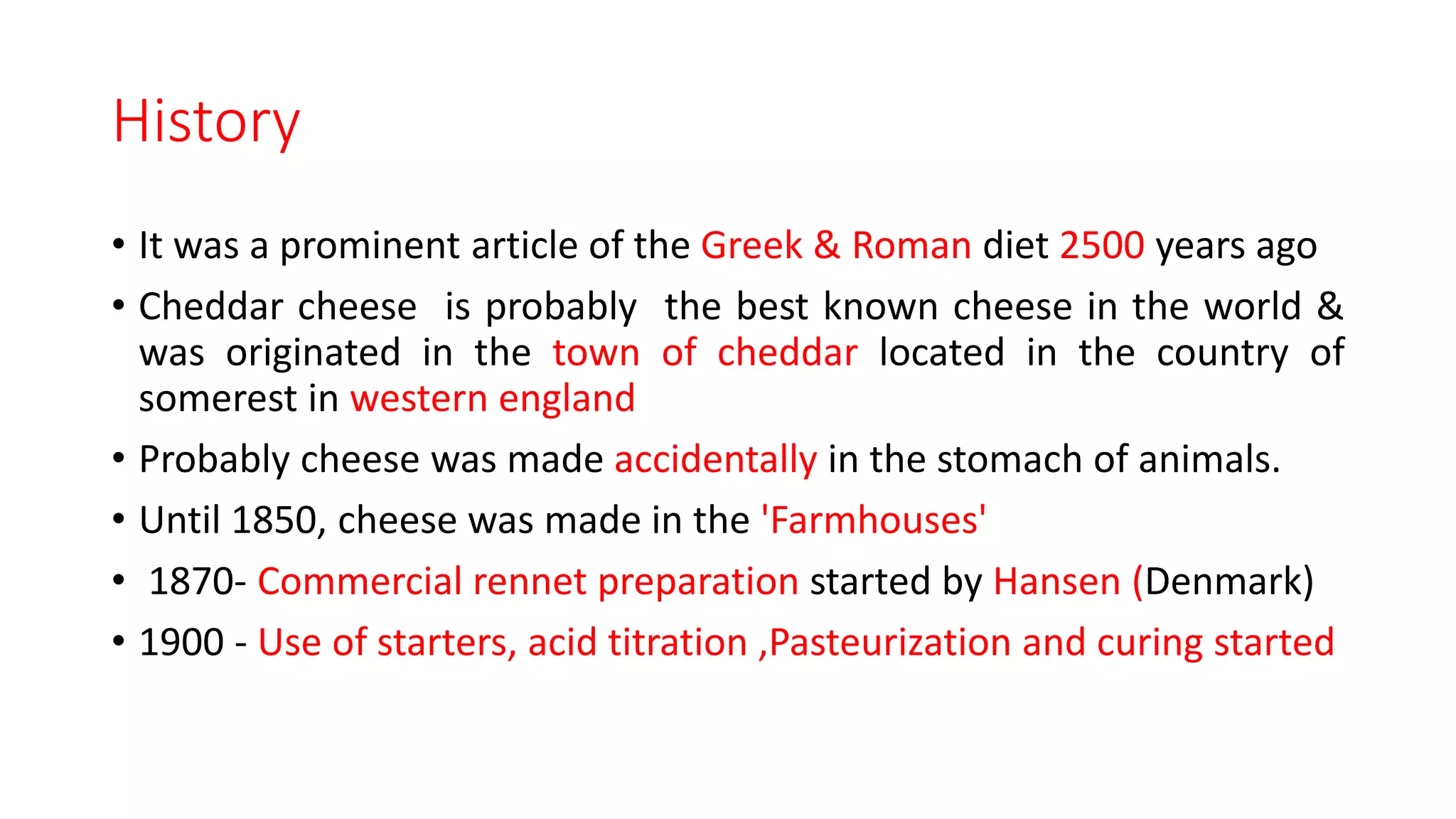 Cheese production by Ayan Santra | PPTX