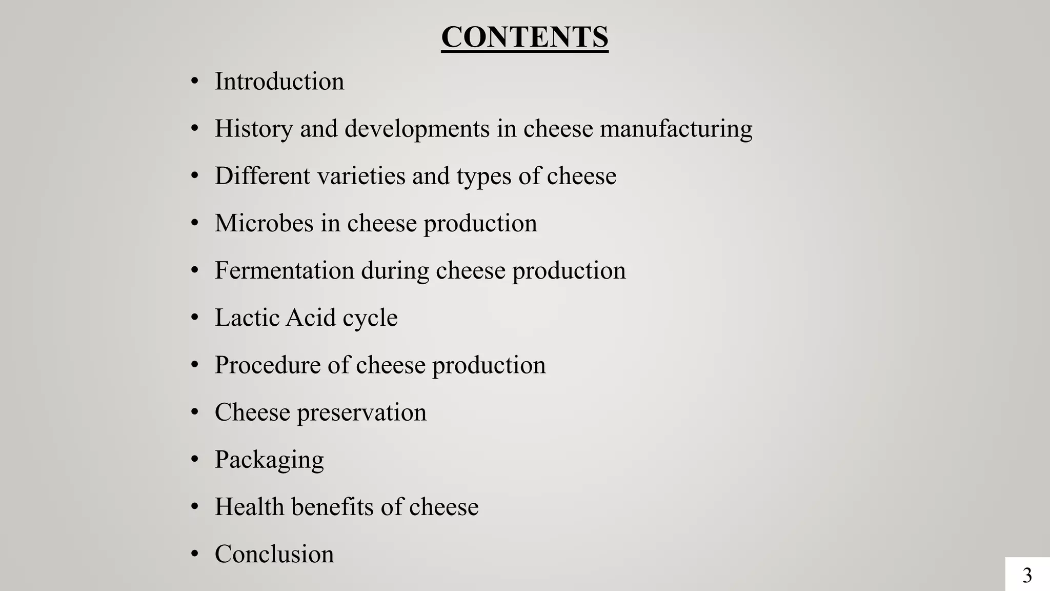 Cheese Production Process | PPTX
