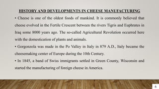 Cheese Production Process | PPTX