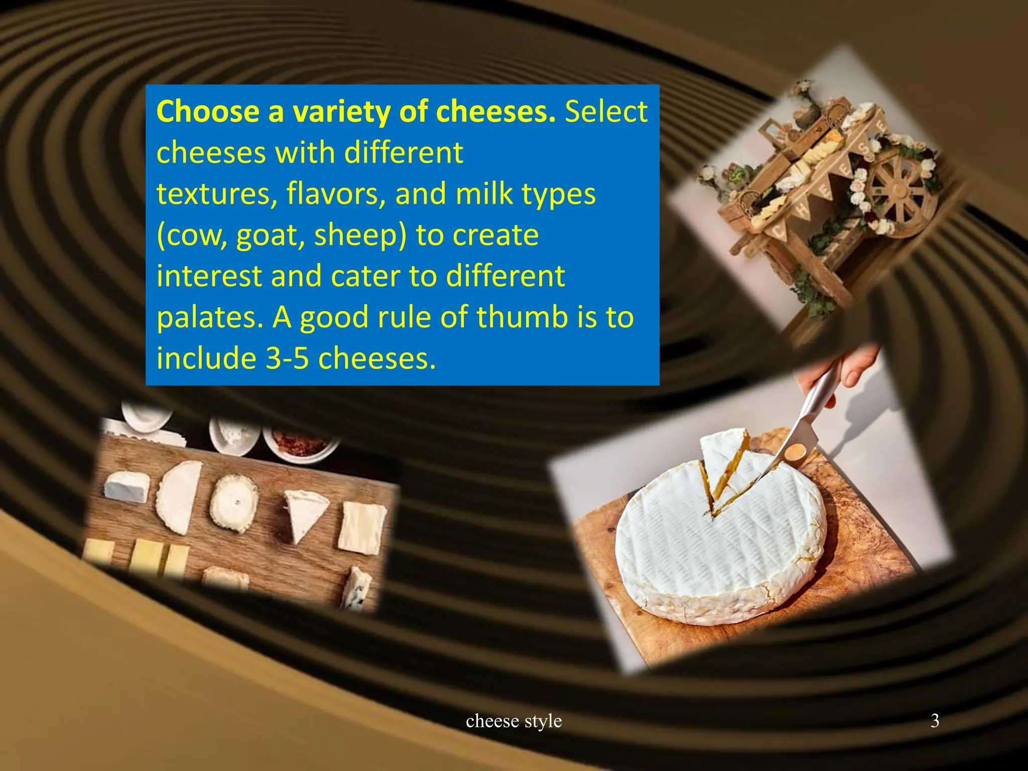 different cheese styles cheese styles | PDF