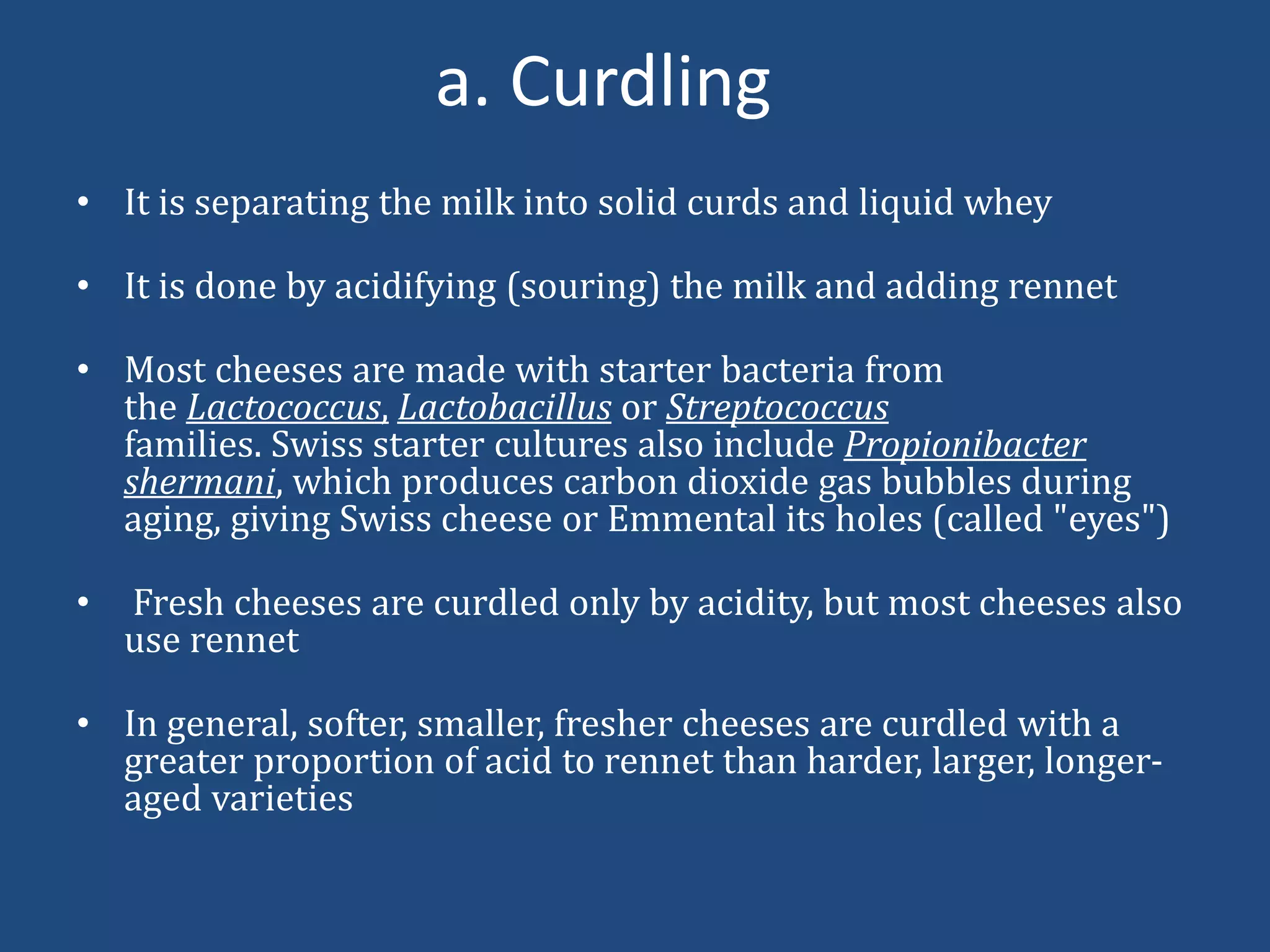 Cheese Technology | PPTX