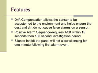 Fire control panel - Cheetah xi features | PPT