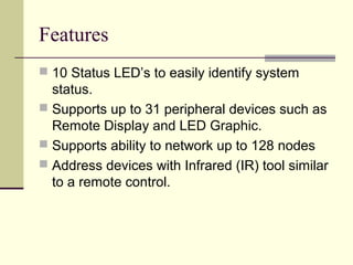 Fire control panel - Cheetah xi features | PPT