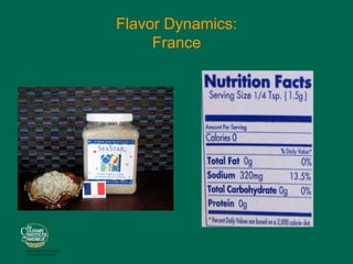 Salt : Flavor Dynamics And Culinary Application | PDF