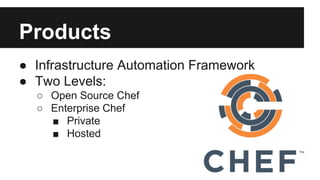 Chef company presentation | PDF | Cloud Computing | Internet