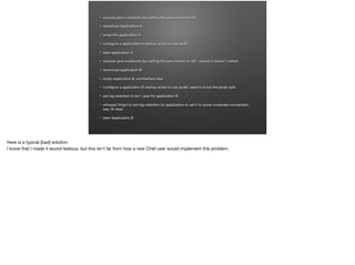 Developing Momentum with Chef | PPT