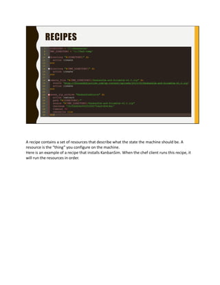 Ignite Talk on Chef | PDF