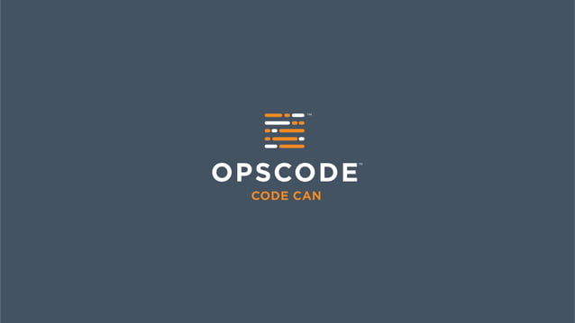 Opscode Webinar: Managing Your VMware Infrastructure with Chef | PPT