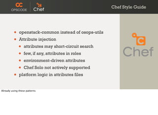 Chef for OpenStack: Grizzly Roadmap | PPT