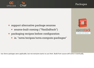 Chef for OpenStack: Grizzly Roadmap | PPT