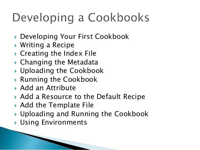 Chef Fundamentals Training - Chef Devops