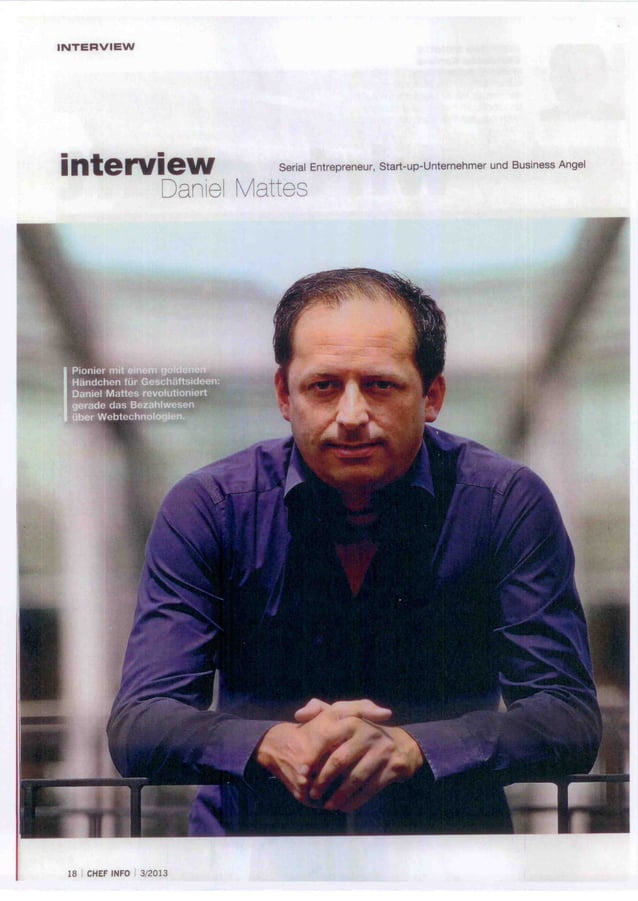 Interview Daniel Mattes Chefinfo | PDF