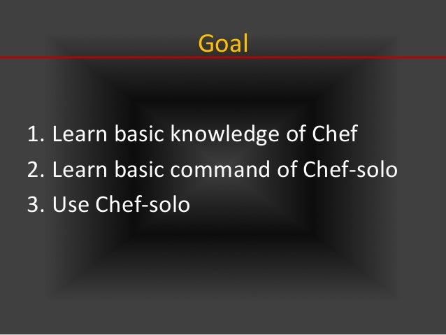 Chef introduction