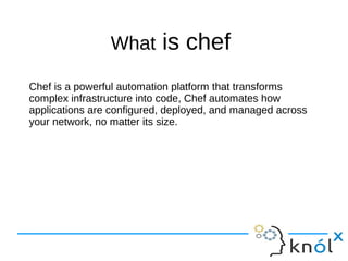 Introduction to Chef | ODP