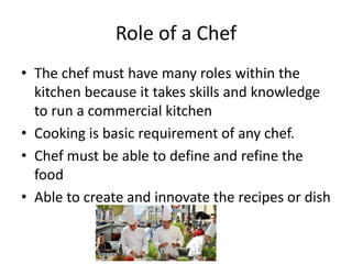 Chefs attitude and behaviour | PPT