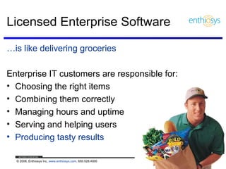 Chefs and Grocers (SaaS Models) | PPT | Information Services Industry ...